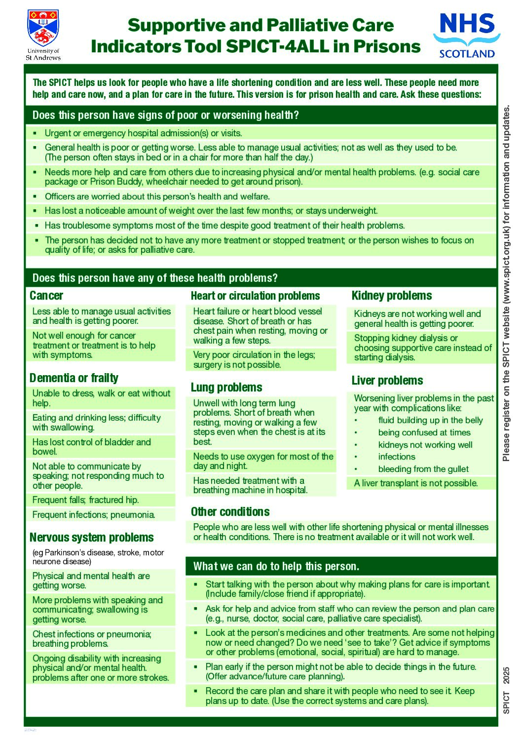 20250808-SPICT-4ALL-InPrisons-2025 | Supportive and Palliative Care Tool